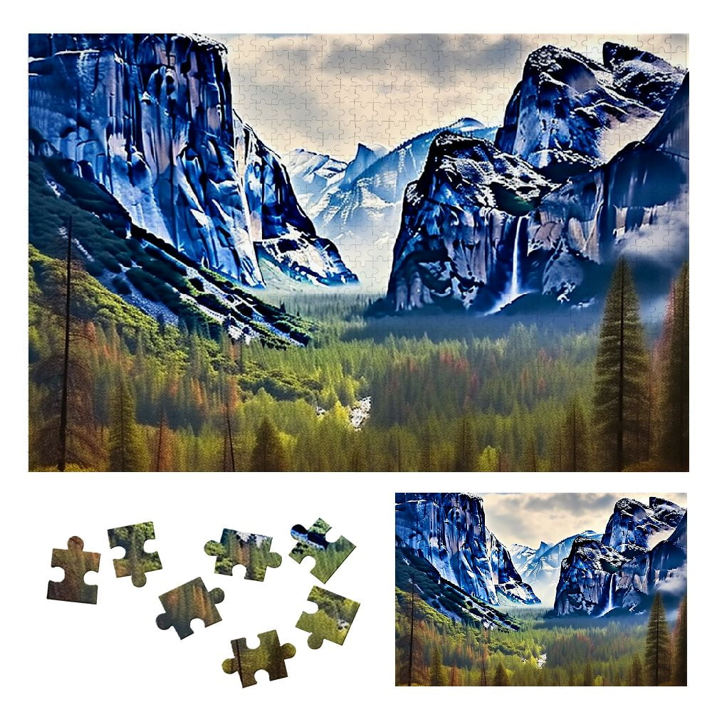 ONETECH Park Puzzles, Nature Nationals Parks Jigsaw Puzzles for Adults ...