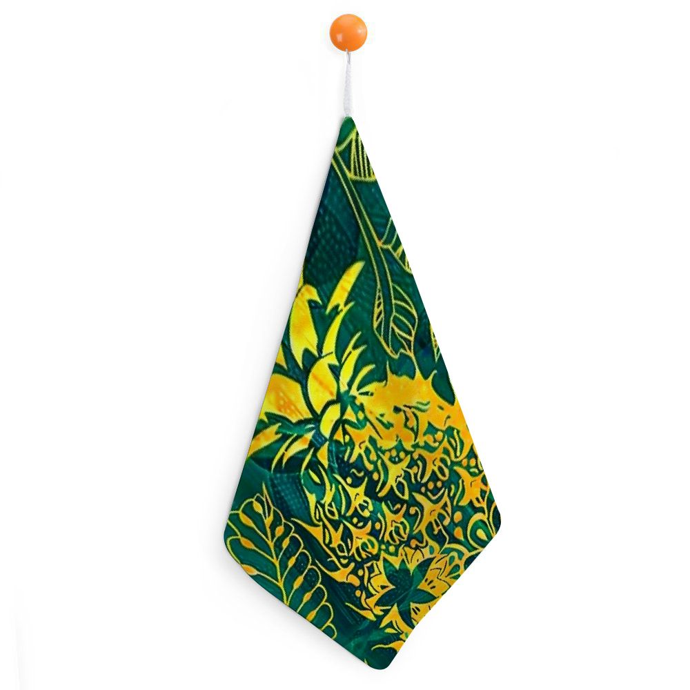 ONETECH Pineapple Hand Drying Towels with Loop for Countertops and ...