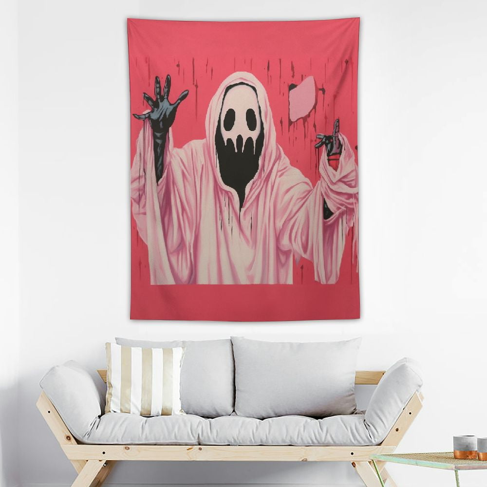 ONETECH Pink tapestry No You Hang up Funny Small Tapestries Horror ...