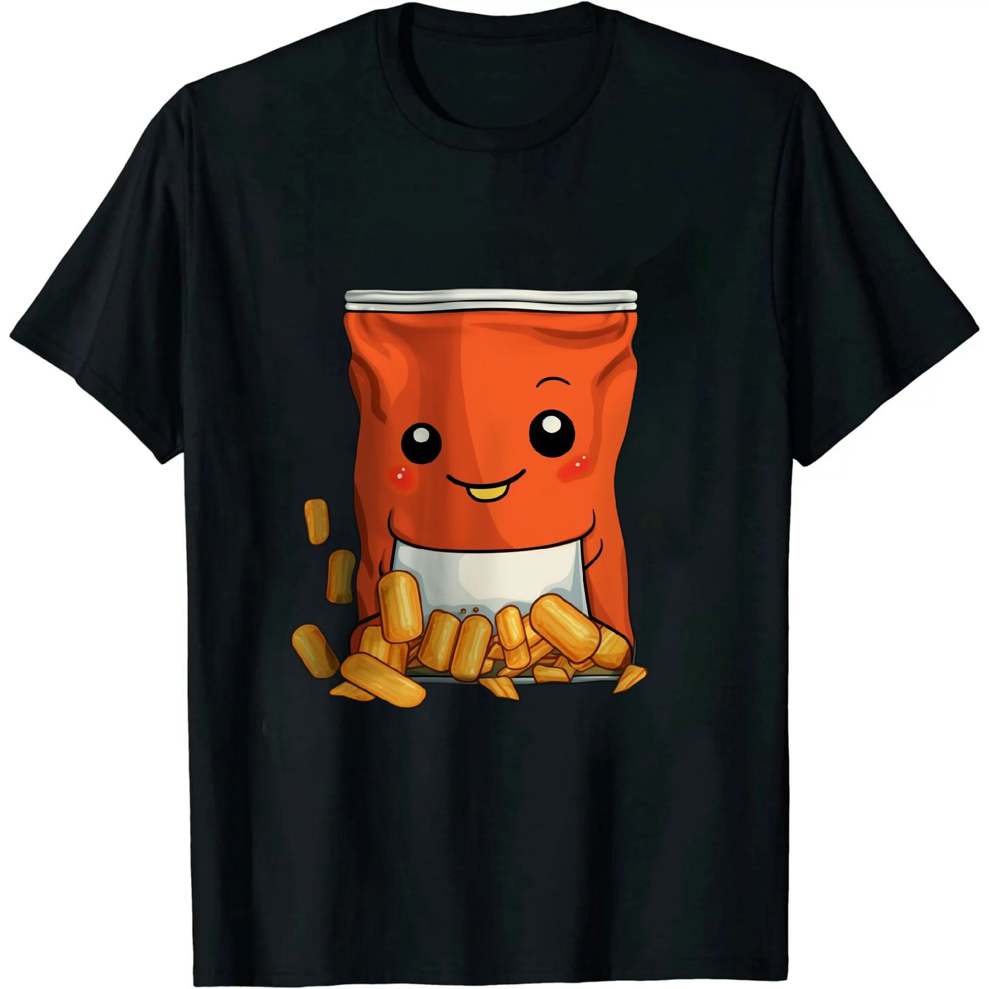 ONETECH Potato Chips Snacks Lover T-Shirt - Walmart.com