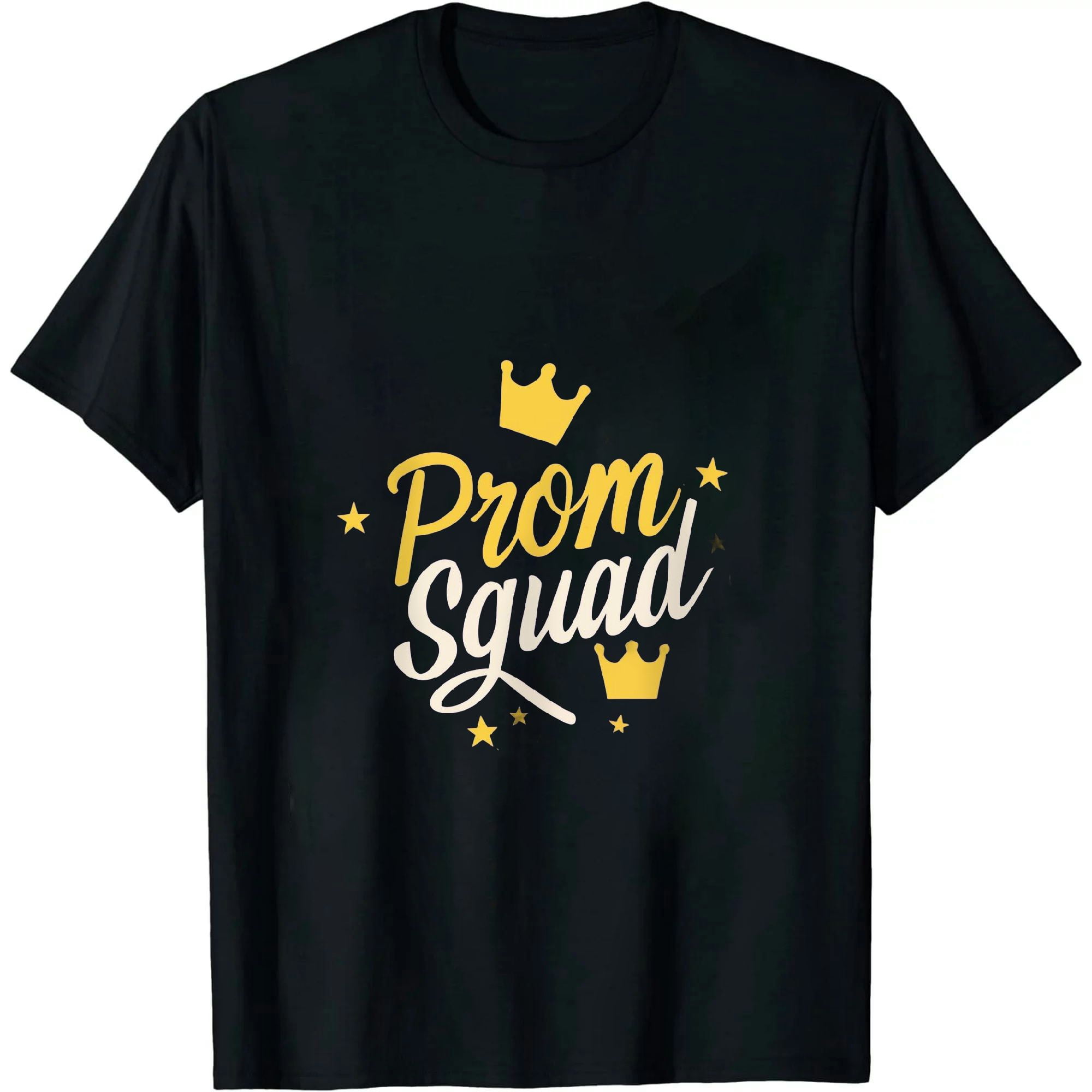 ONETECH Prom Squad Senior 2023 Prom Graduation Matching Party T-Shirt ...