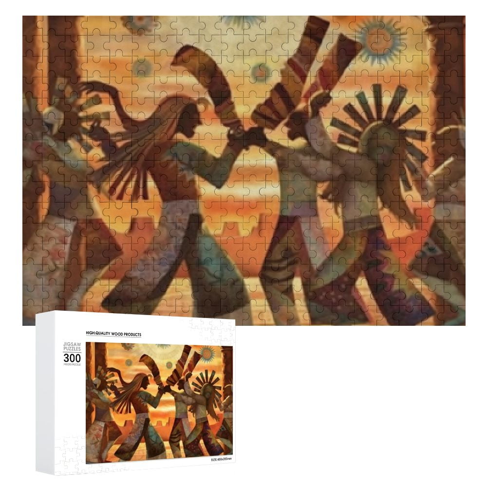 ONETECH Renaissance Dance Wooden Jigsaw Puzzle Challenging Difficult ...