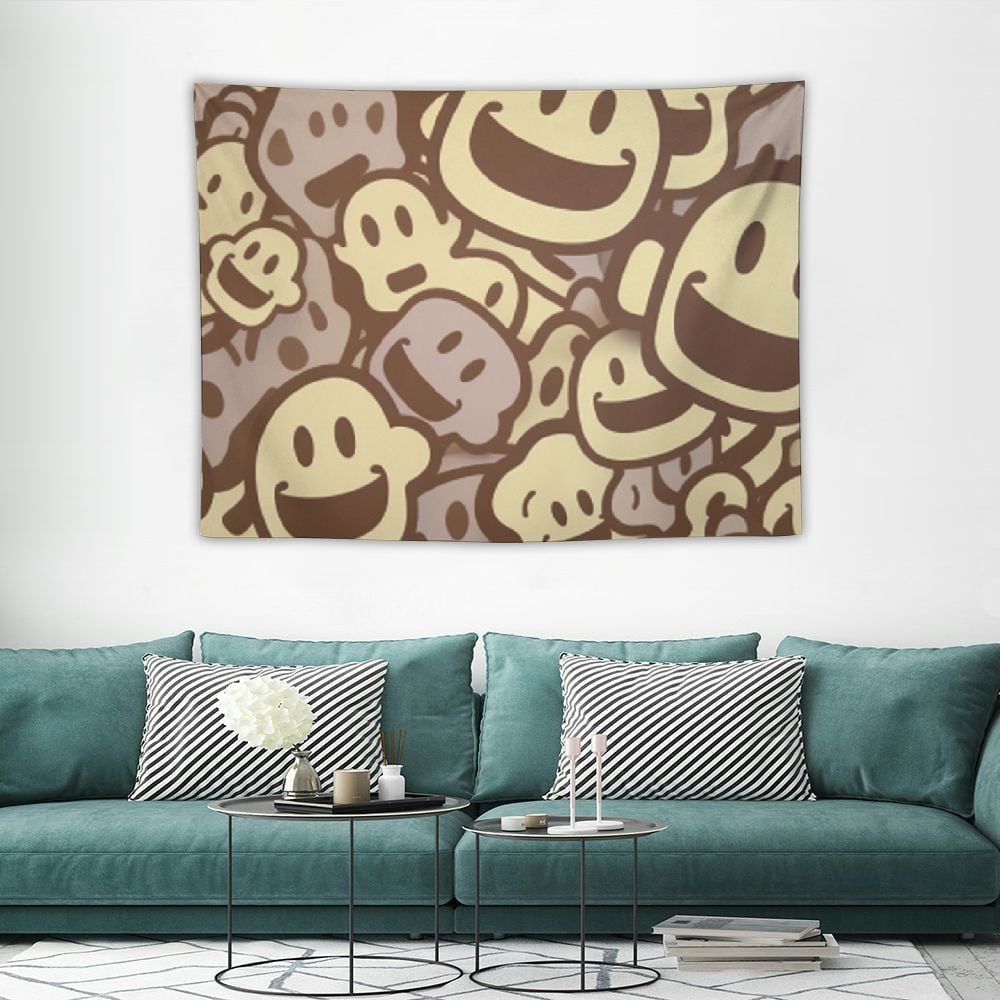 ONETECH Retro Hippie Tapestry for Bedroom 60s 70s Colorful Vintage ...