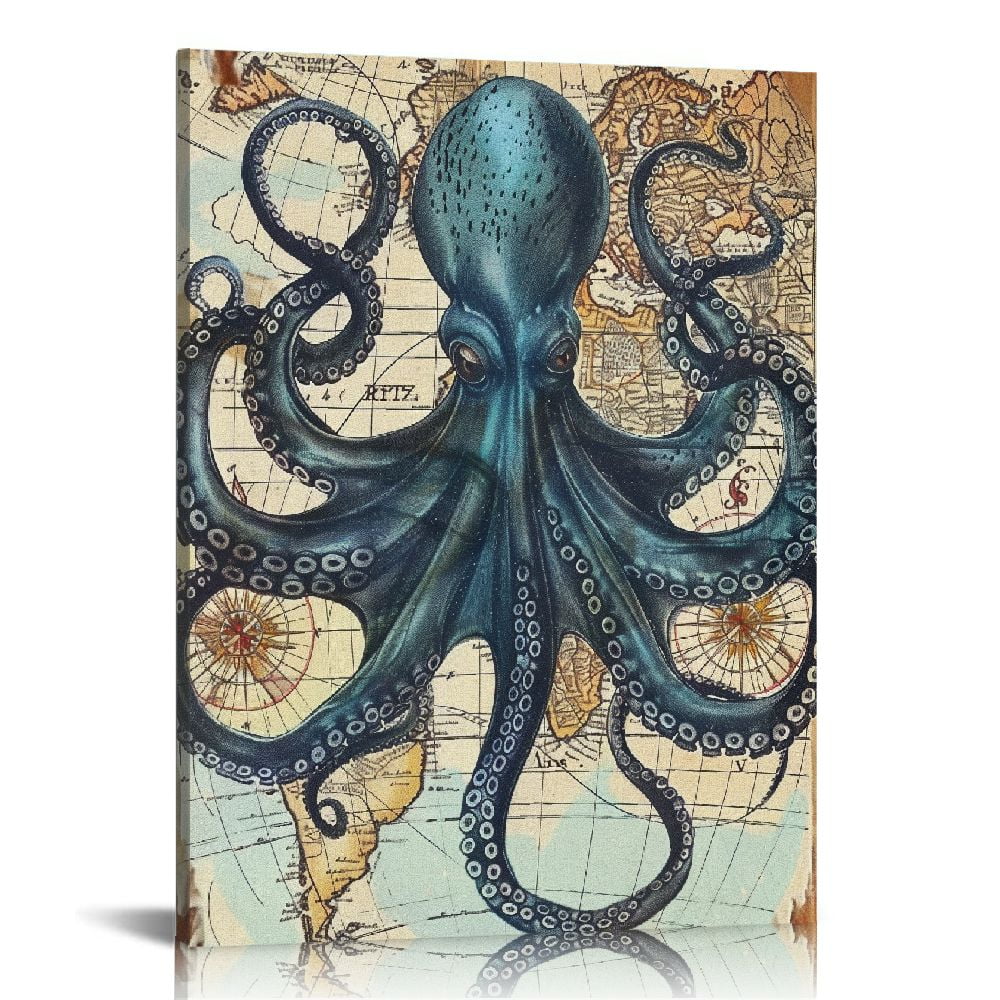 ONETECH Retro Style Nautical Home, Office, Apartment or Wall Decor ...