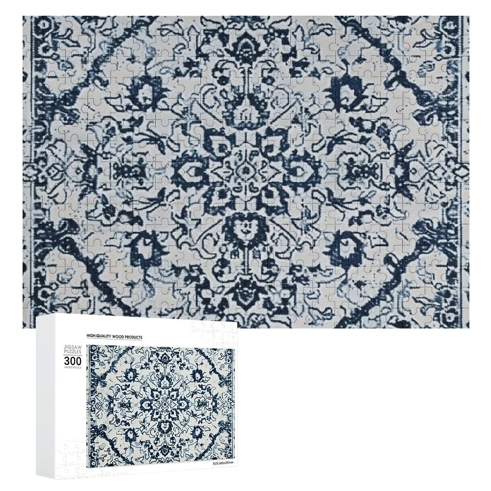 ONETECH Rococo Medallion Wooden Jigsaw Puzzle - Premium Eco-Friendly ...