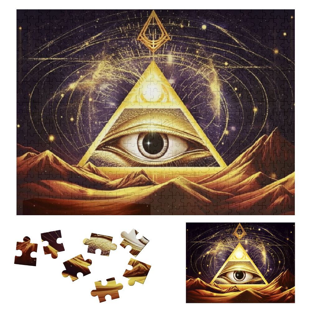 ONETECH Sacred Geometry Wooden Puzzle Challenging Difficult Wood ...