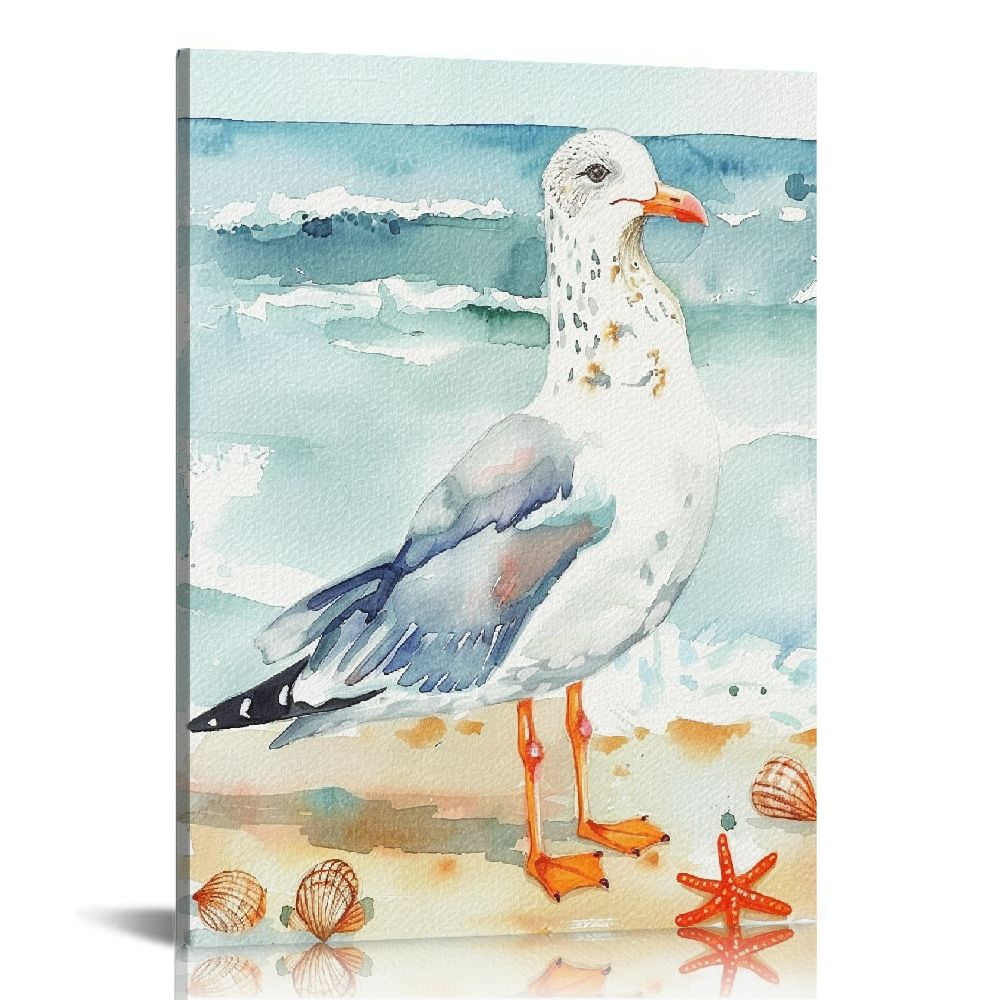 ONETECH Seagull Canvas Wall Art for Living Room Bedroom Dining Room ...