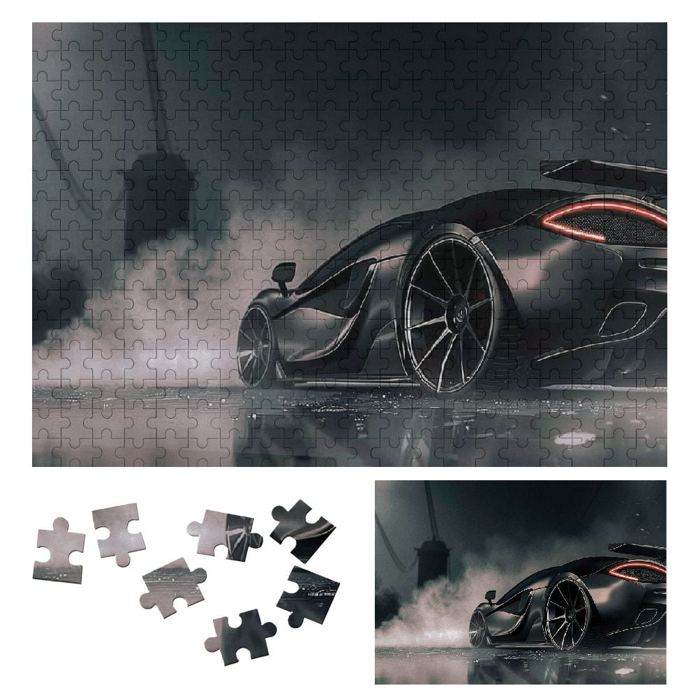 ONETECH Smoke Wooden Jigsaw Puzzle Challenging Difficult Wood Puzzles ...