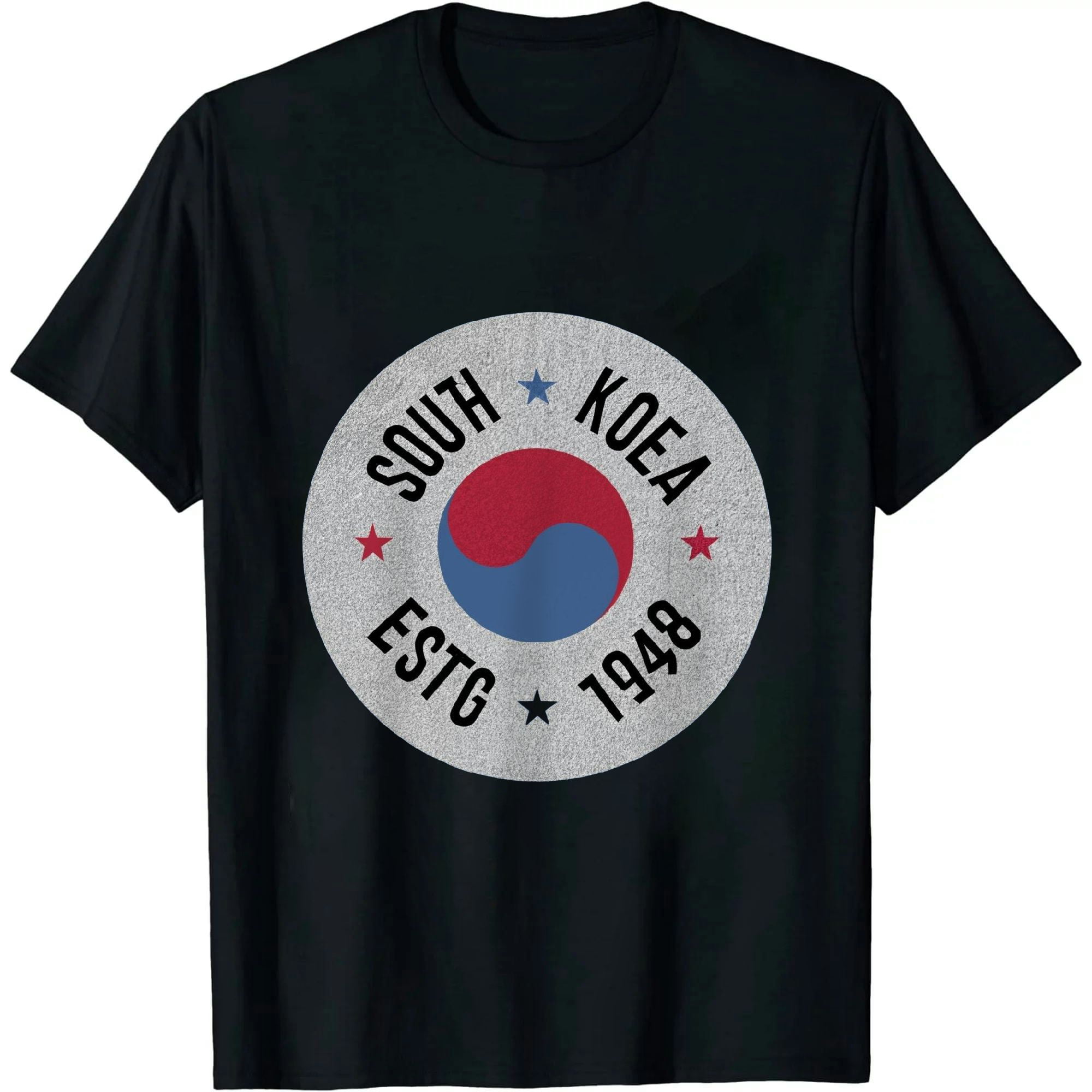 ONETECH South Korea Est. 1948 South Korean Flag Independence Day T ...
