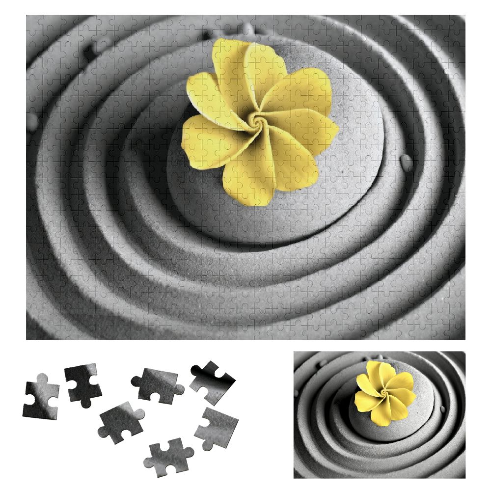 ONETECH Spiral Design Wooden Jigsaw Puzzle Challenging Difficult Wood ...