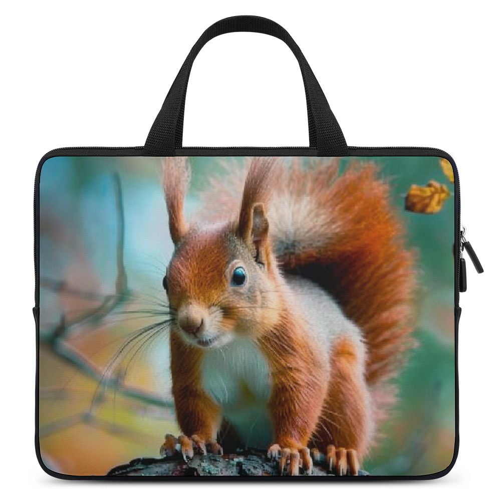 ONETECH Squirrel Diving Fabric Laptop Sleeve Carrying Bag Soft Travel ...