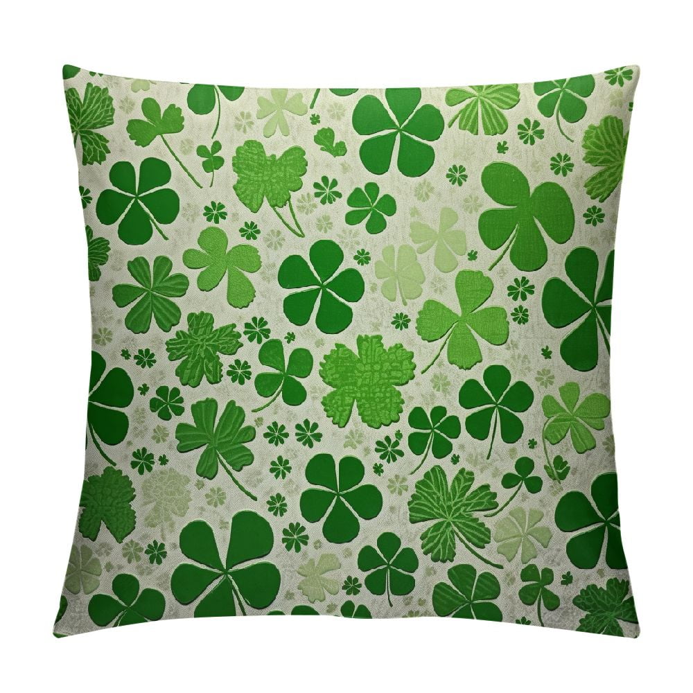 ONETECH St Patrick Day Throw Pillow Cover, Beautiful Nature Spring ...