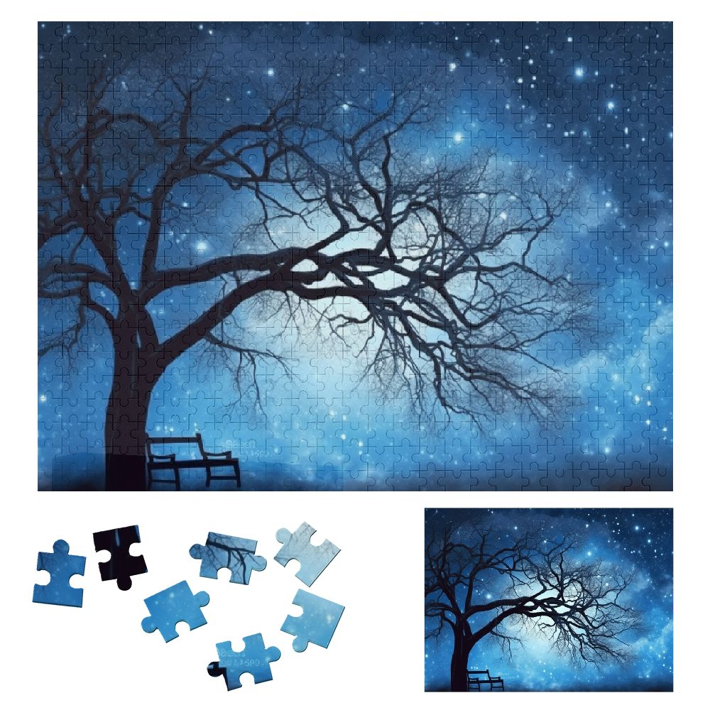 ONETECH Stars, Night Sky, Space Art Wooden Jigsaw Puzzle Leisure Game ...