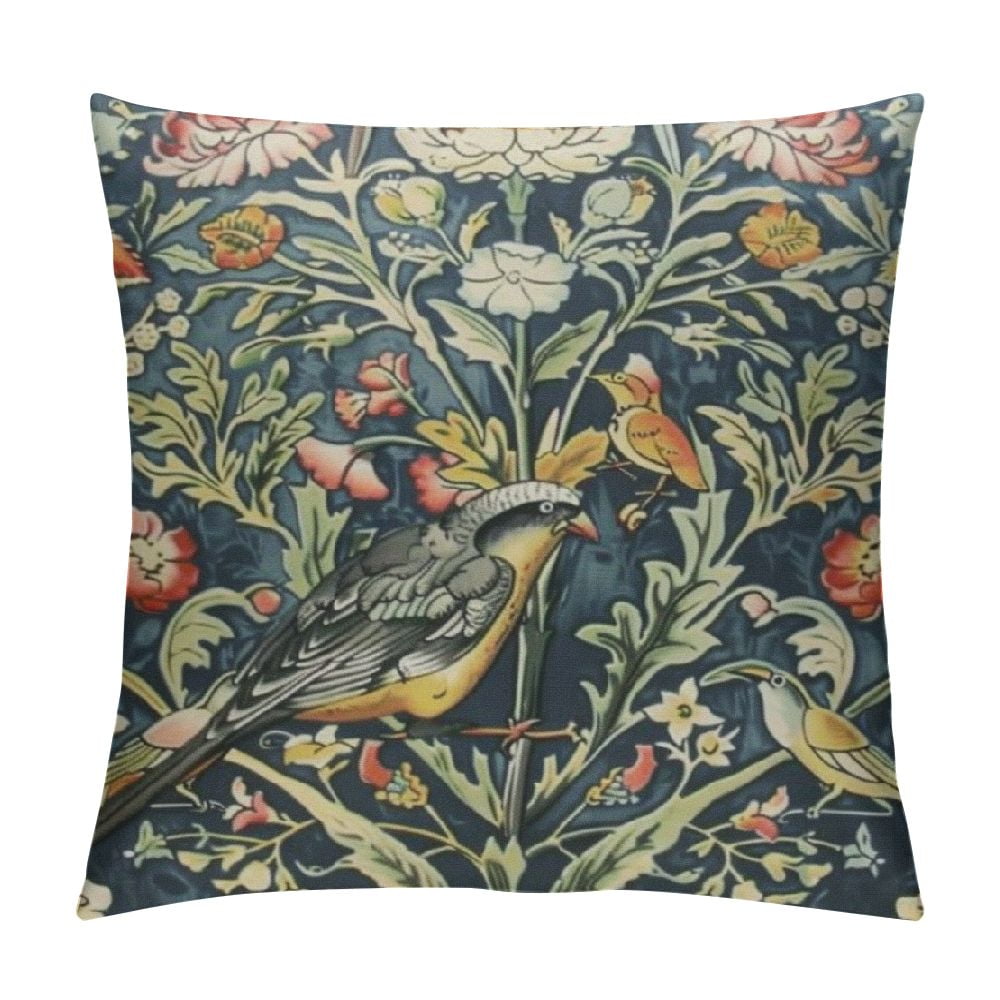FUMJ Strawberry Thief-William Morris Decorative Throw Pillow Covers ...