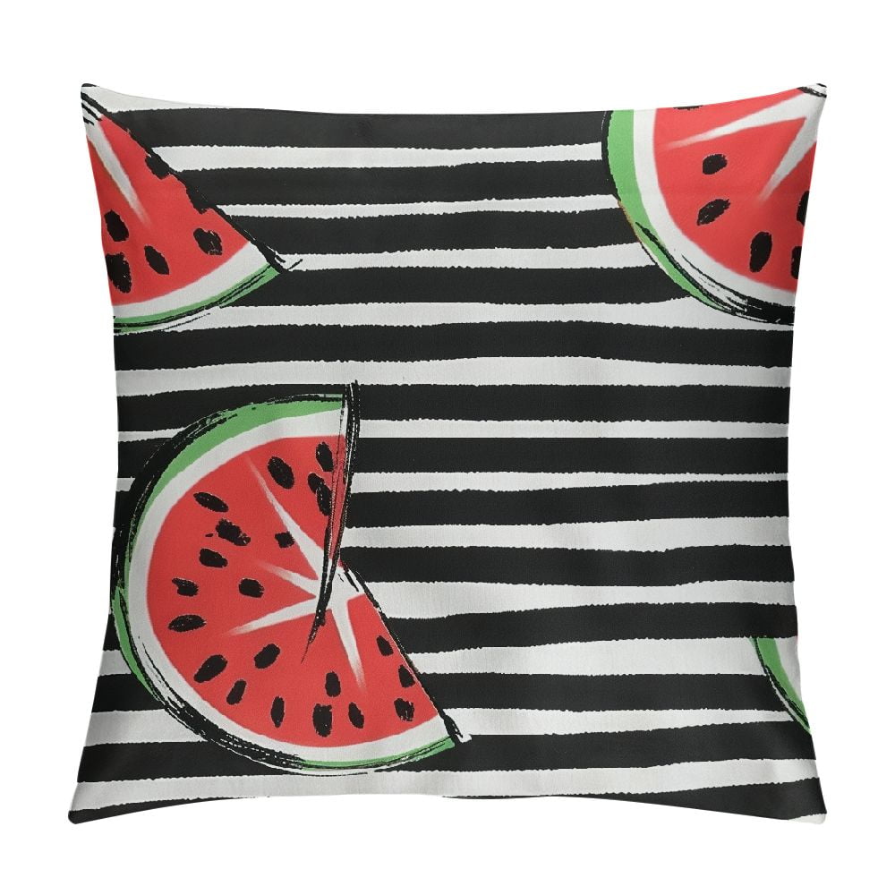 ONETECH Summer Pillow Cover, Fruits Delicious and Decorative Pillows ...
