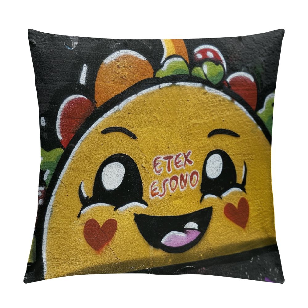 ONETECH Taco Pillow Covers ,Just A Girl Who Loves Tacos Pillow Covers ...