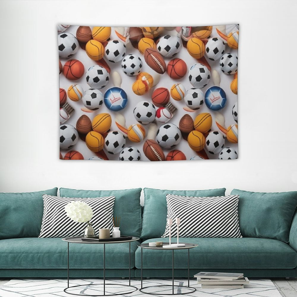 ONETECH Tapestry Wall Hanging Ball Games Tapestries Aesthetic ...