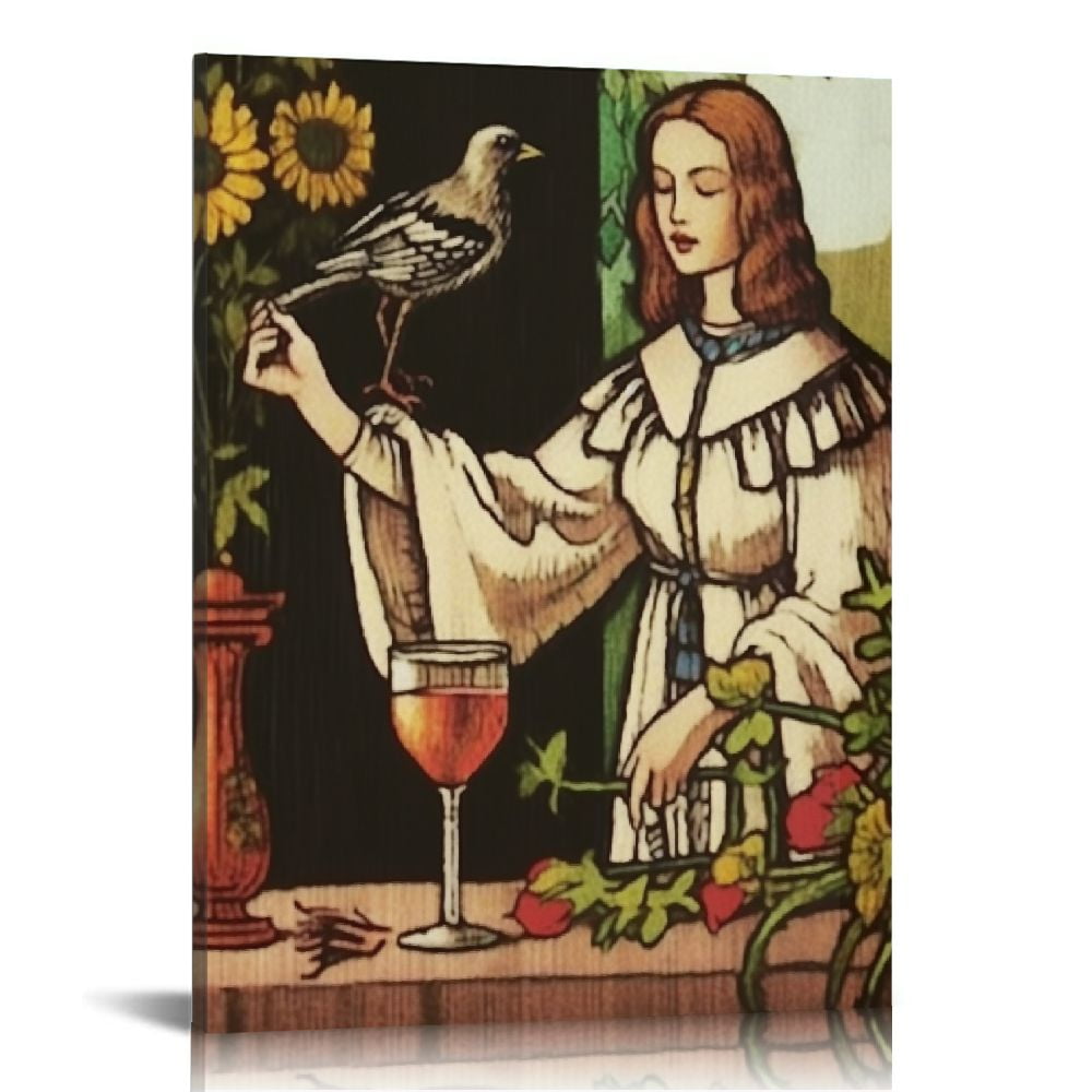 ONETECH The Magician Vintage Tarot Poster Decorative Painting Canvas ...