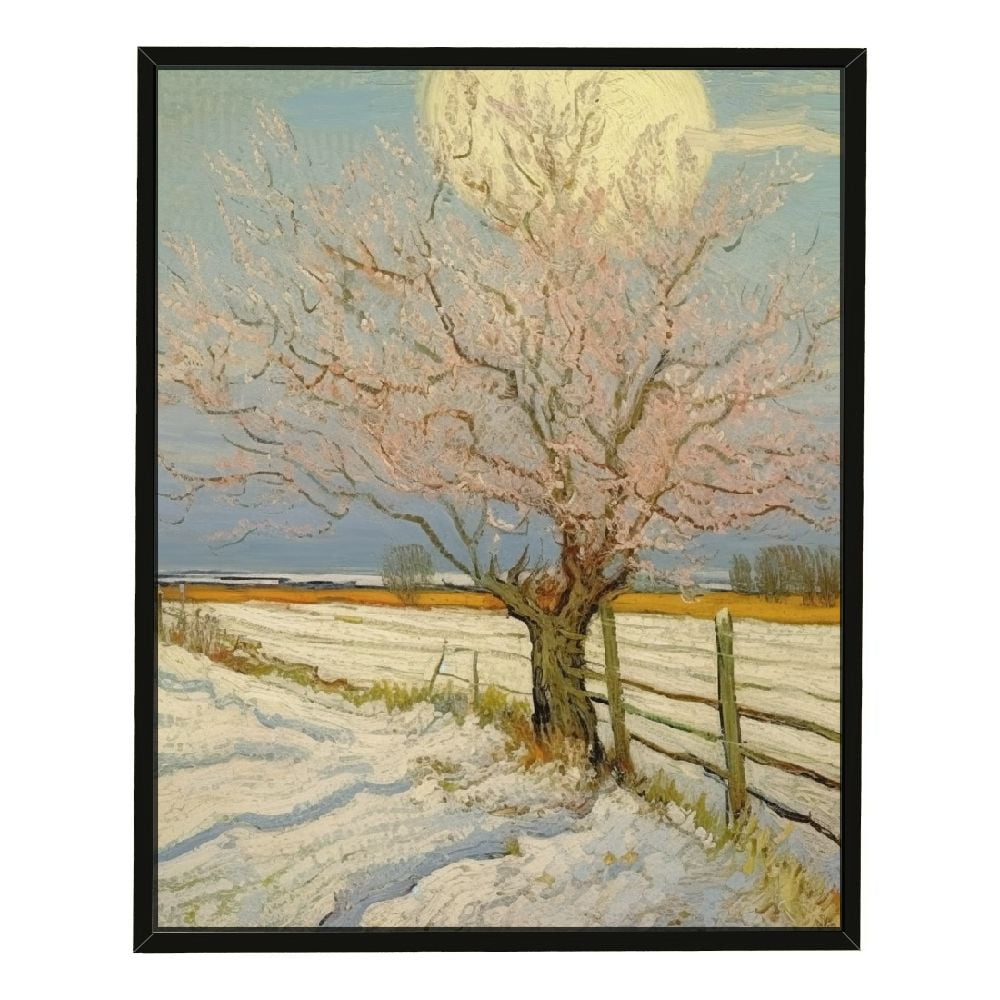 ONETECH The Pink Peach Tree by Van Gogh Famous Oil Paintings ...
