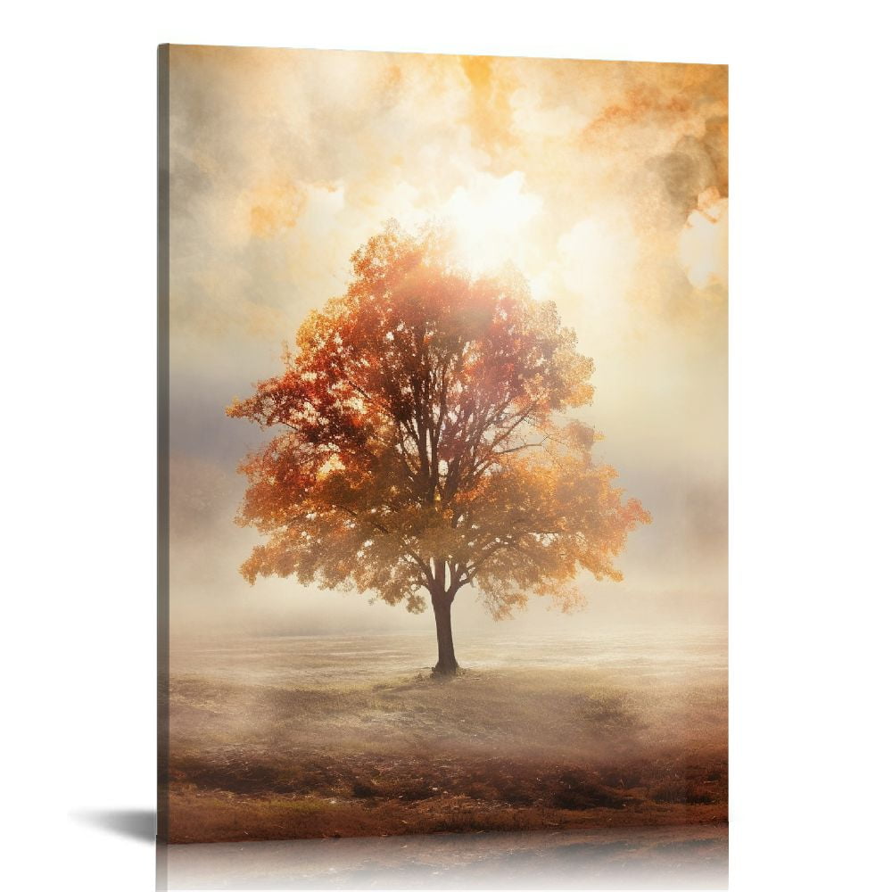 ONETECH Tree of Life Wall Art Canvas Prints Natural Landscape Picture ...