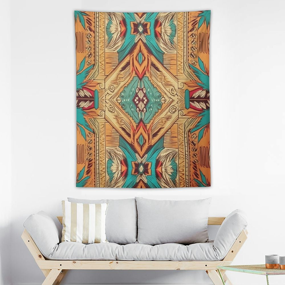 ONETECH Tribal Tapestry, Secret Tribe Pattern in Bohemian Style, Wall ...