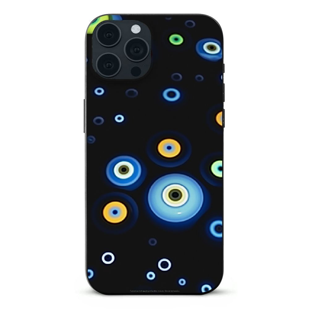 ONETECH UMIKY Compatible with iPhone 14 Evil Eyes Case,Blue Evil Eyes ...