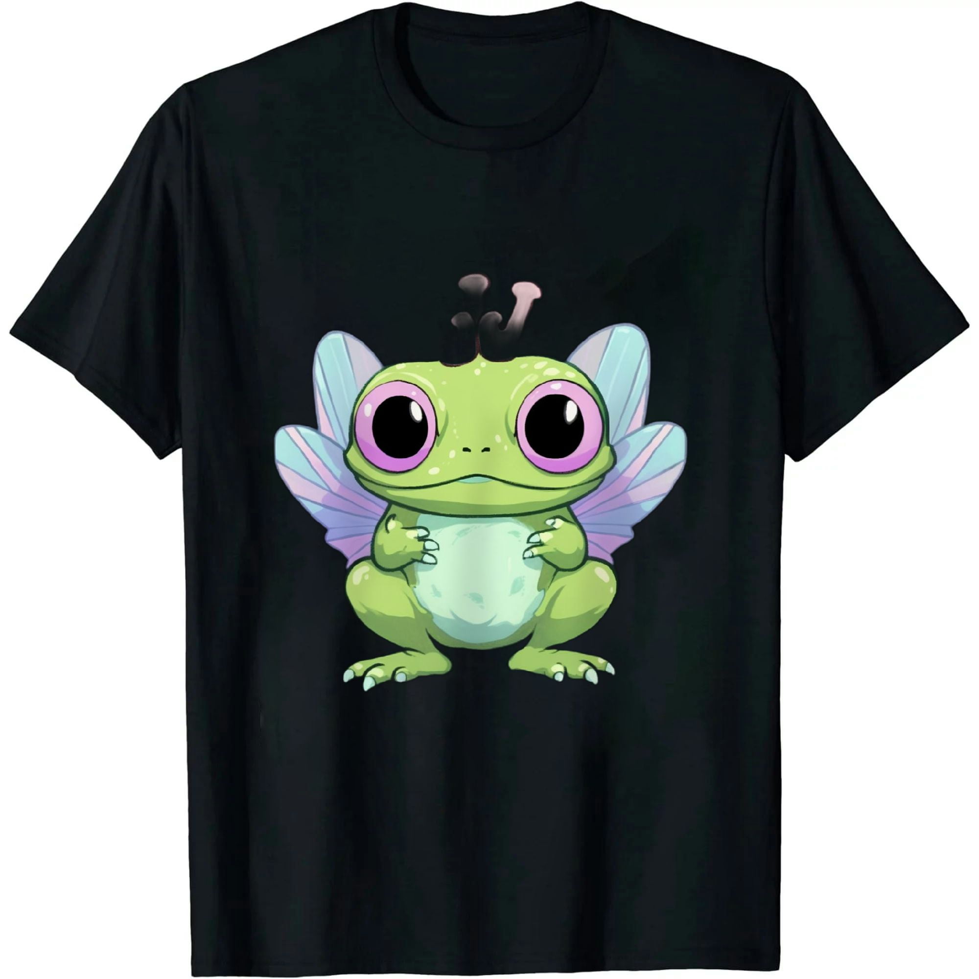 ONETECH UwU Meme Cottagecore Aesthetic Cute Fairy Frog Mushroom T-Shirt ...