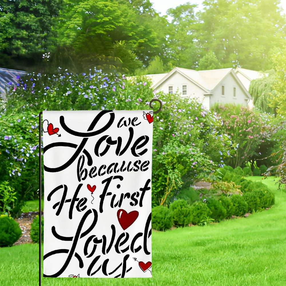 ONETECH Valentines Day Garden Flags Double Sided Seasonal Anniversary ...