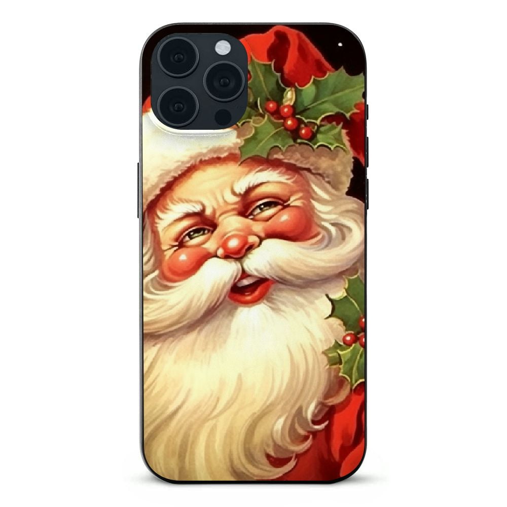 ONETECH Vintage Retro Santa Claus Case for iPhone 14 Pro Max, Cute ...