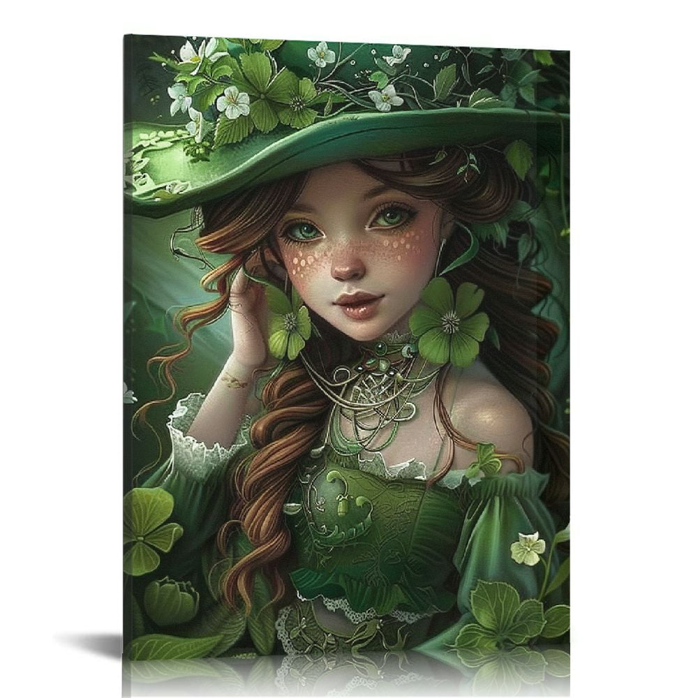 ONETECH Watercolor St. Patrick's Day gnome, Spring clipart, Watercolour ...