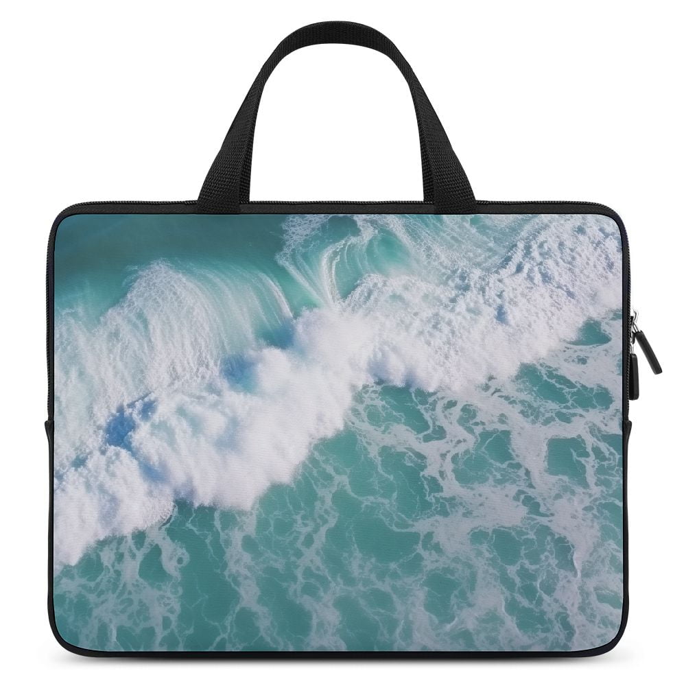ONETECH Wave Ocean Surfing Diving Fabric Laptop Sleeve Carrying Bag ...