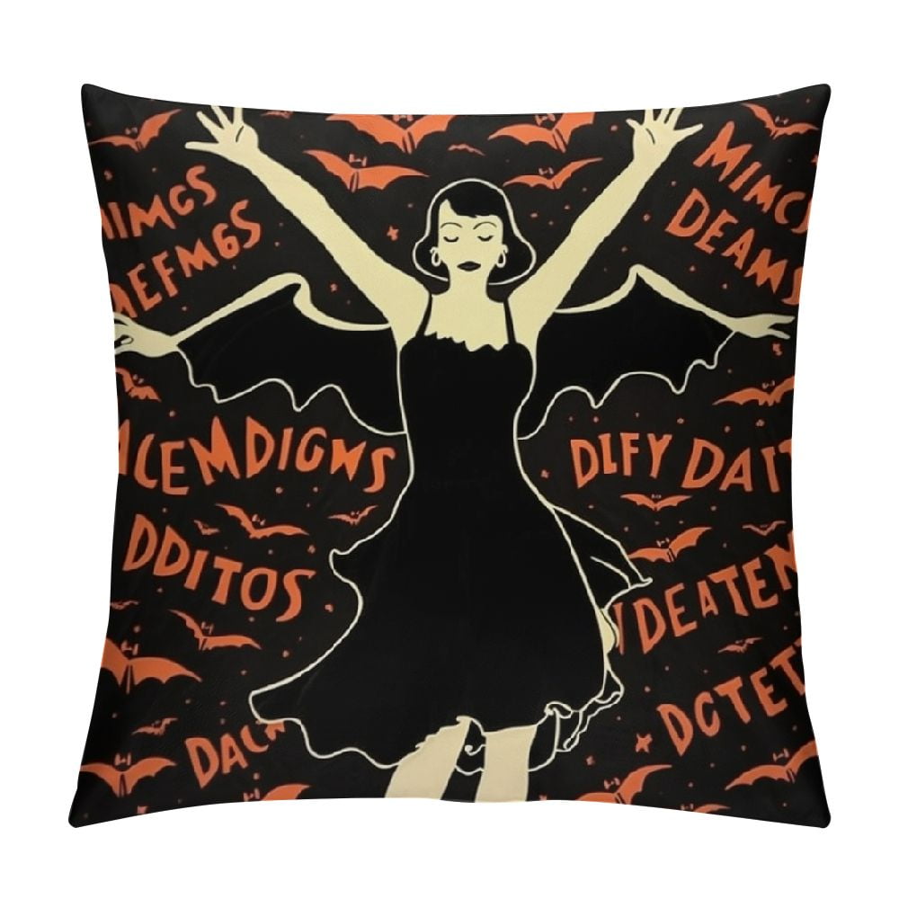 ONETECH Wednesday Addams Fan Throw Pillow Covers, Addams Movie Family ...