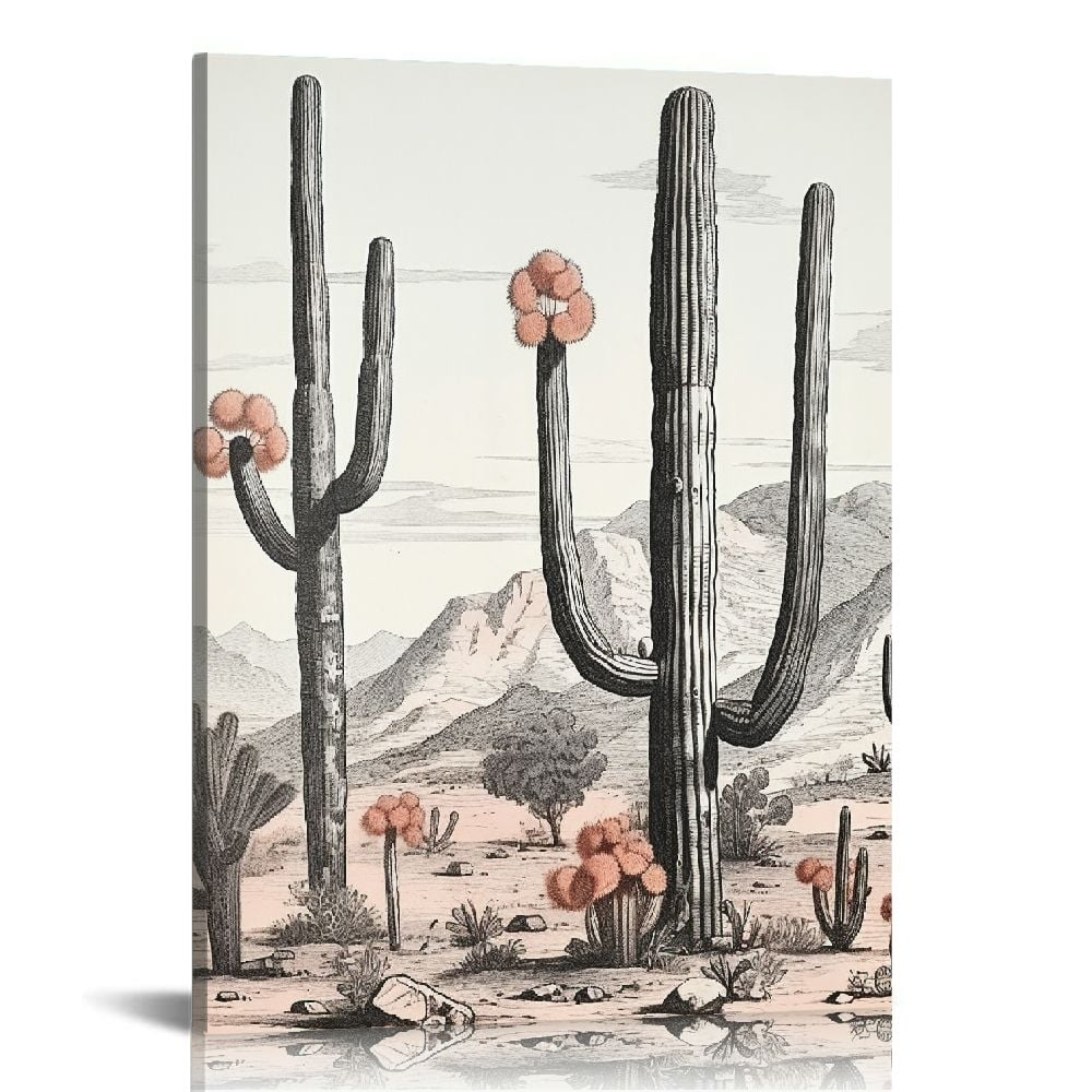 ONETECH Western Wall Art Cowboy Rustic Decor - Western Home Vintage Art ...