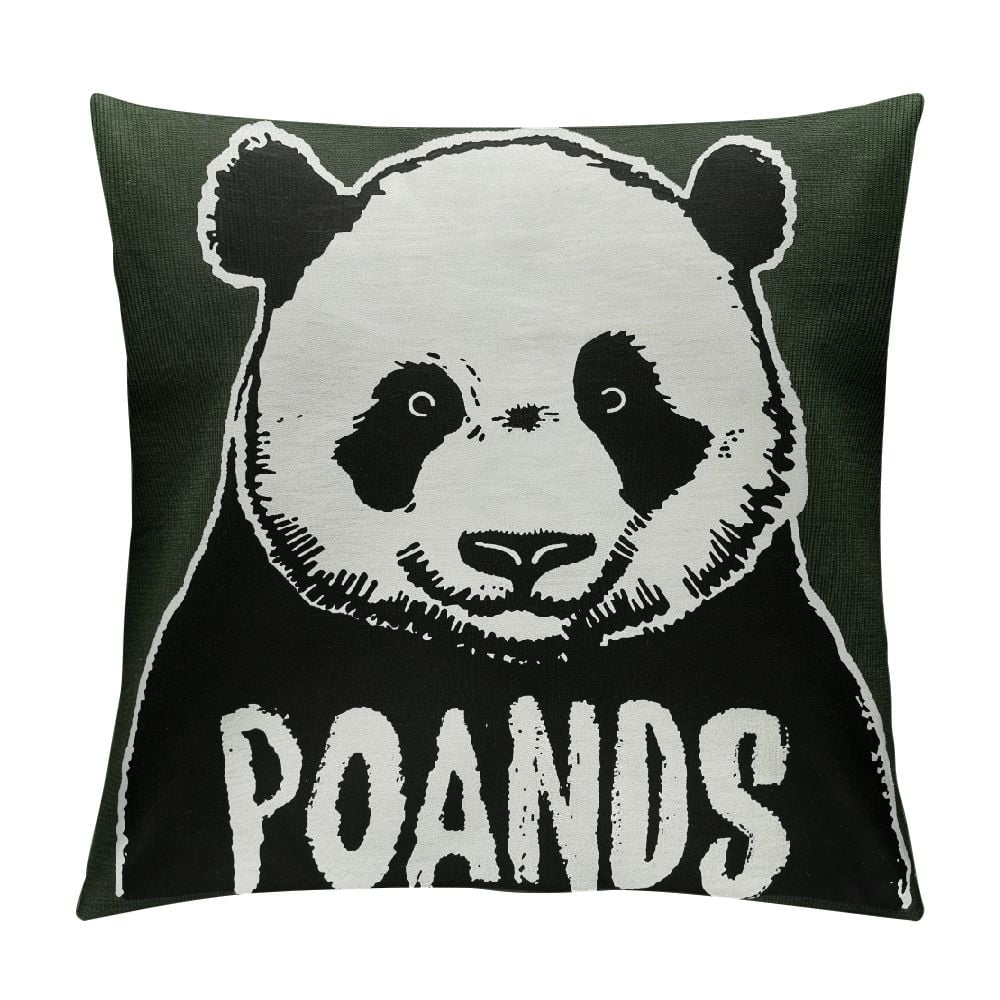 ONETECH Who Loves Pandas Cartoon Panda Throw Pillow Cover, Cute Panda Bear Lover Gifts for Home ...