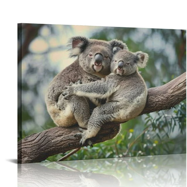 ONETECH Wild Animal Cute Poster Room Aesthetics Posters Canvas Posters ...