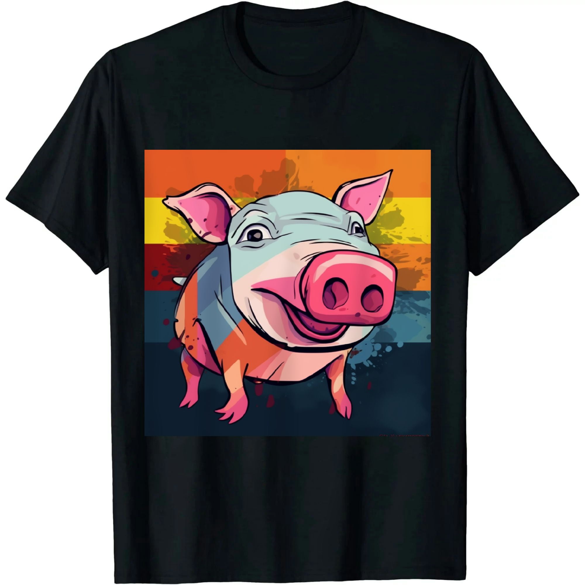 ONETECH Womens Flying Pig T-Shirt - Walmart.com