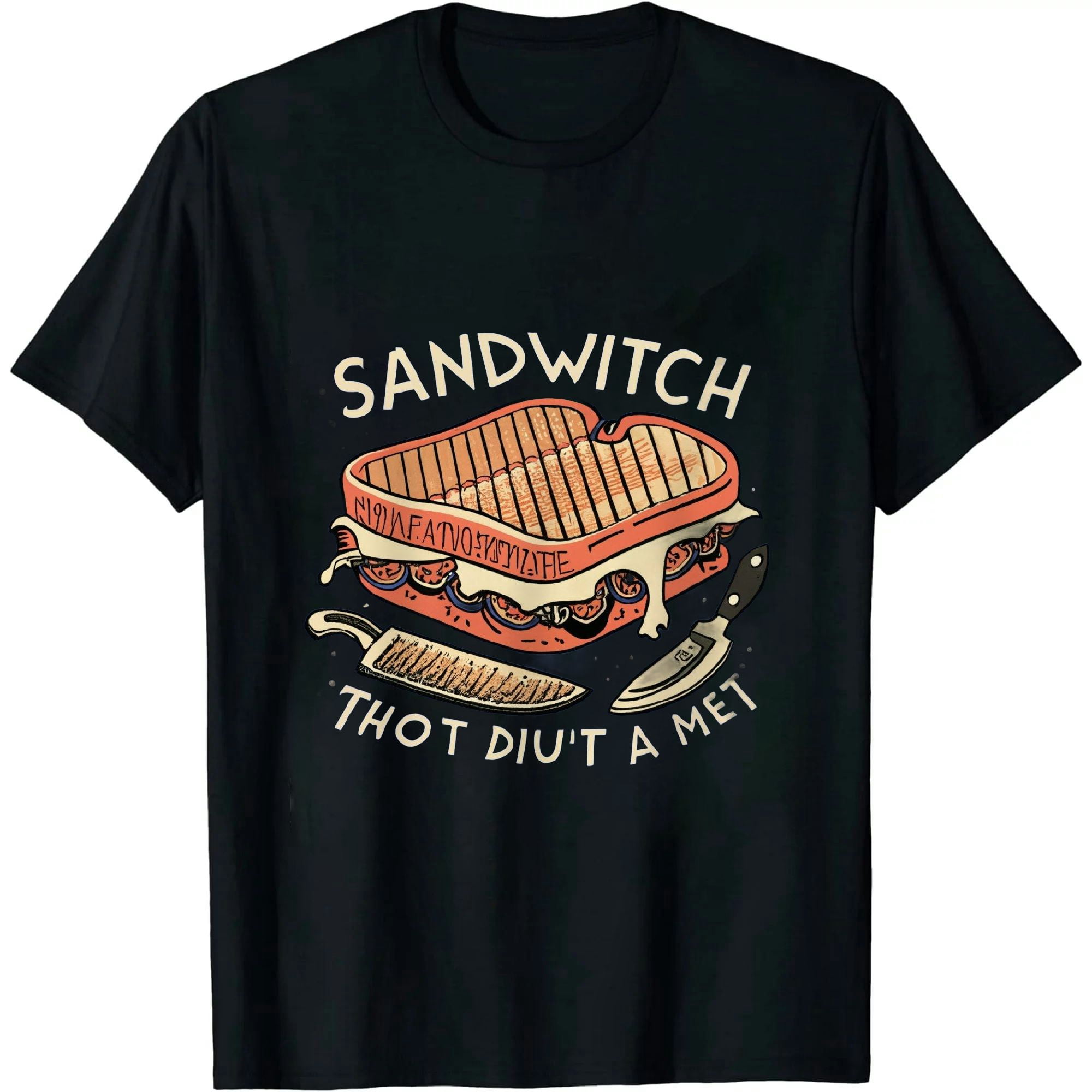 ONETECH Womens Sandwitch Tshirt Funny Halloween Sandwich Witch Novelty ...