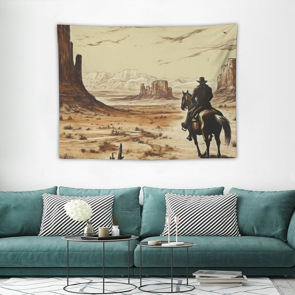 ONETECH YEAHSPACE Western Tapestry Cowboy Tapestry for Bedroom ...