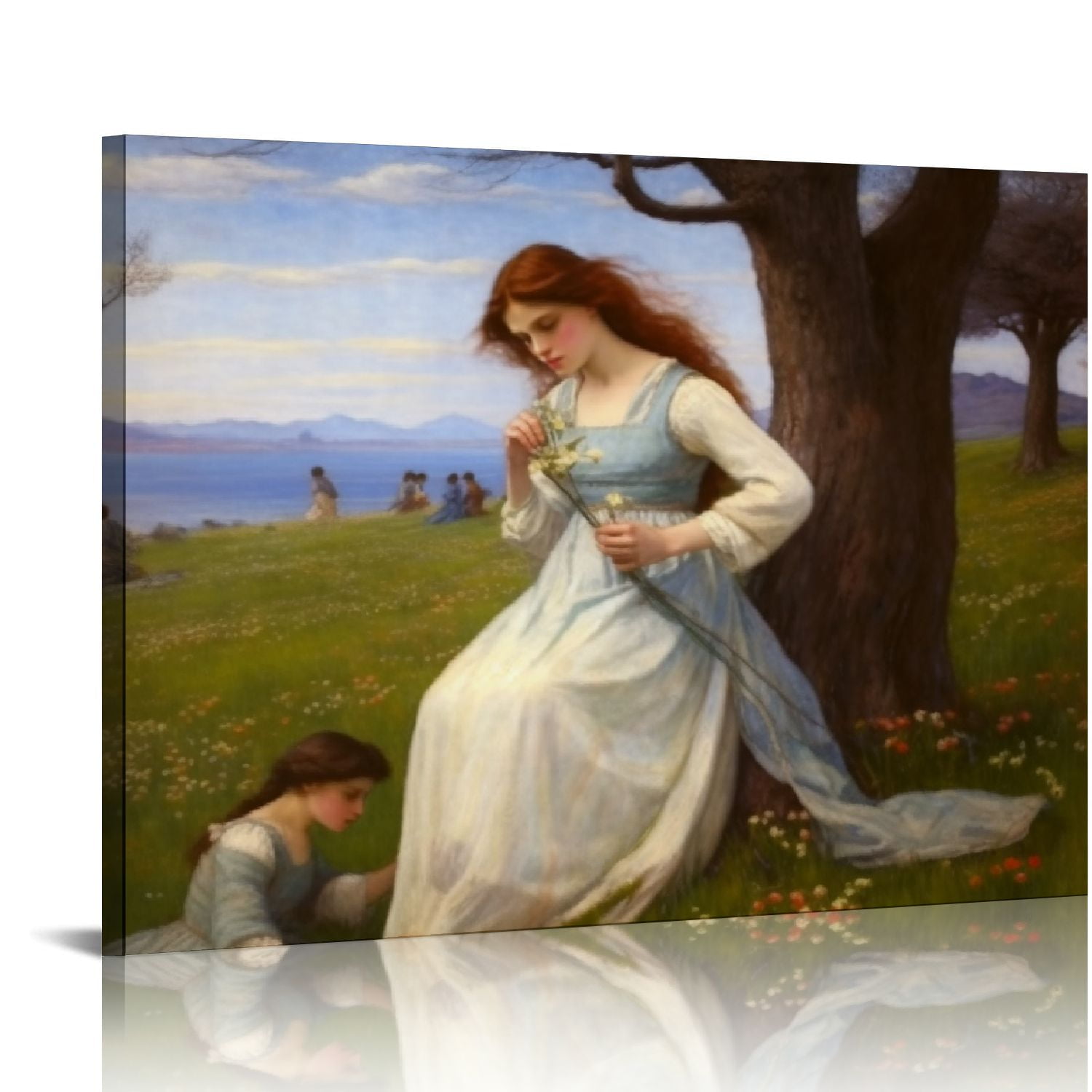 ONETECH john william waterhouse prints - A Song of Springtime poster ...