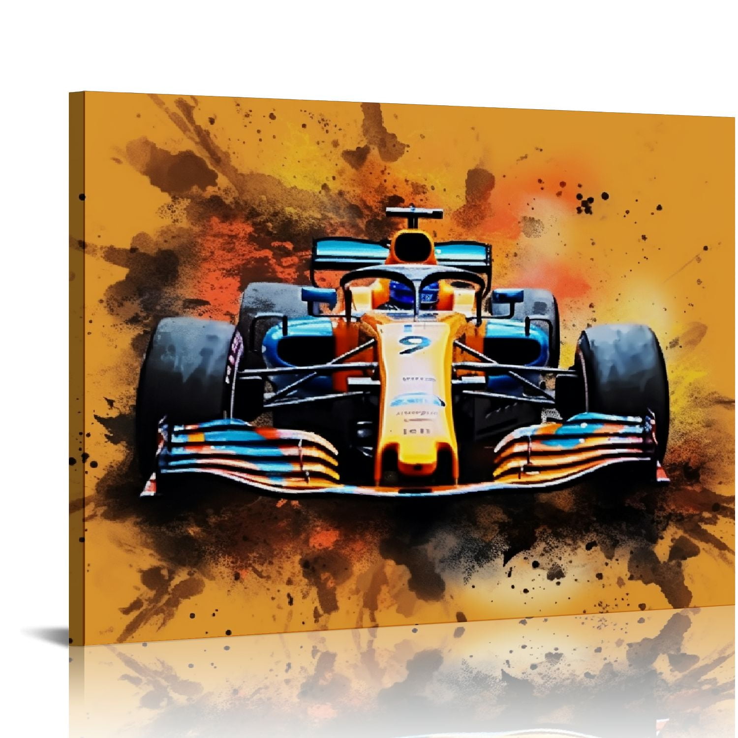ONETECH poster Formular One Poster Walls Canvas Car Posters Wall Art ...