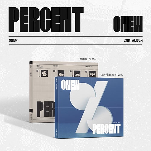 ONEW - [PERCENT] 2nd Album DIGIPACK ANIMALS Version - Walmart.com