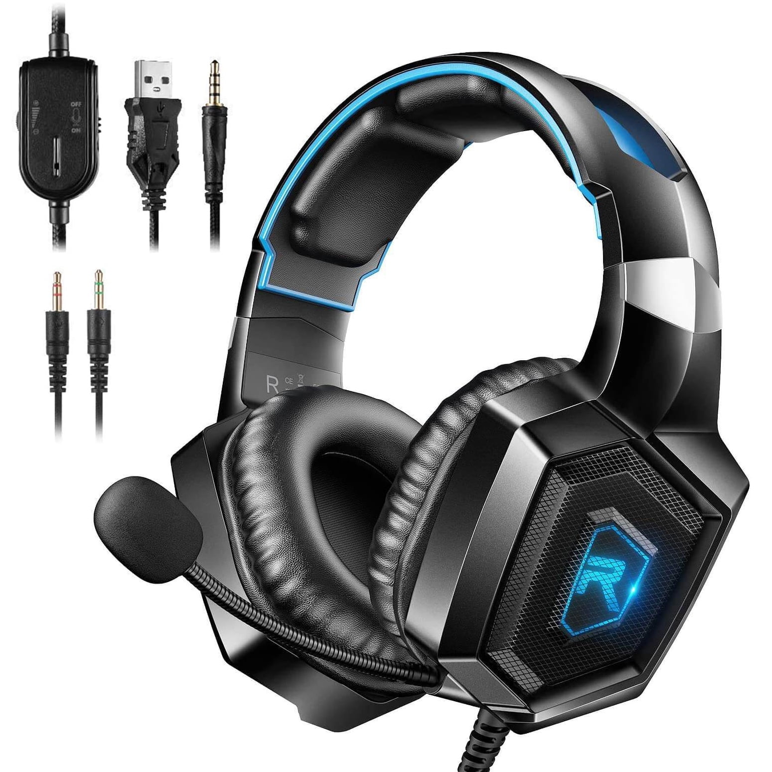 ONIKUMA K8 Gaming Headset – Updated Headset Gaming for PS4 New Xbox One ...
