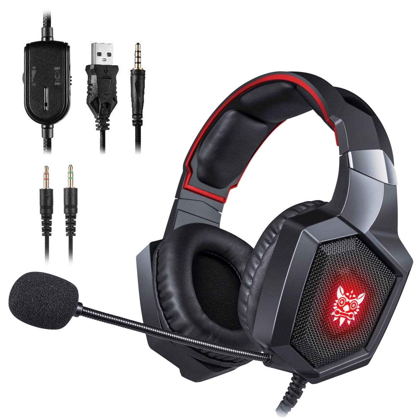 ONIKUMA K8 Gaming Headset – Updated Headset Gaming for PS4 New Xbox One ...