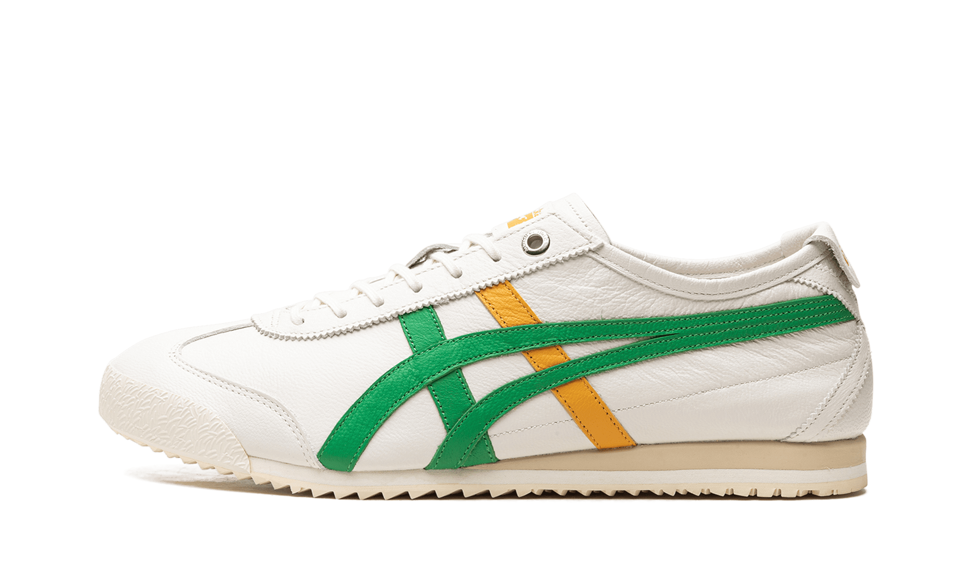 ONITSUKA TIGER MENS Mexico 66 SD "Cream Cilantro Green Yellow" 1183A872 ...