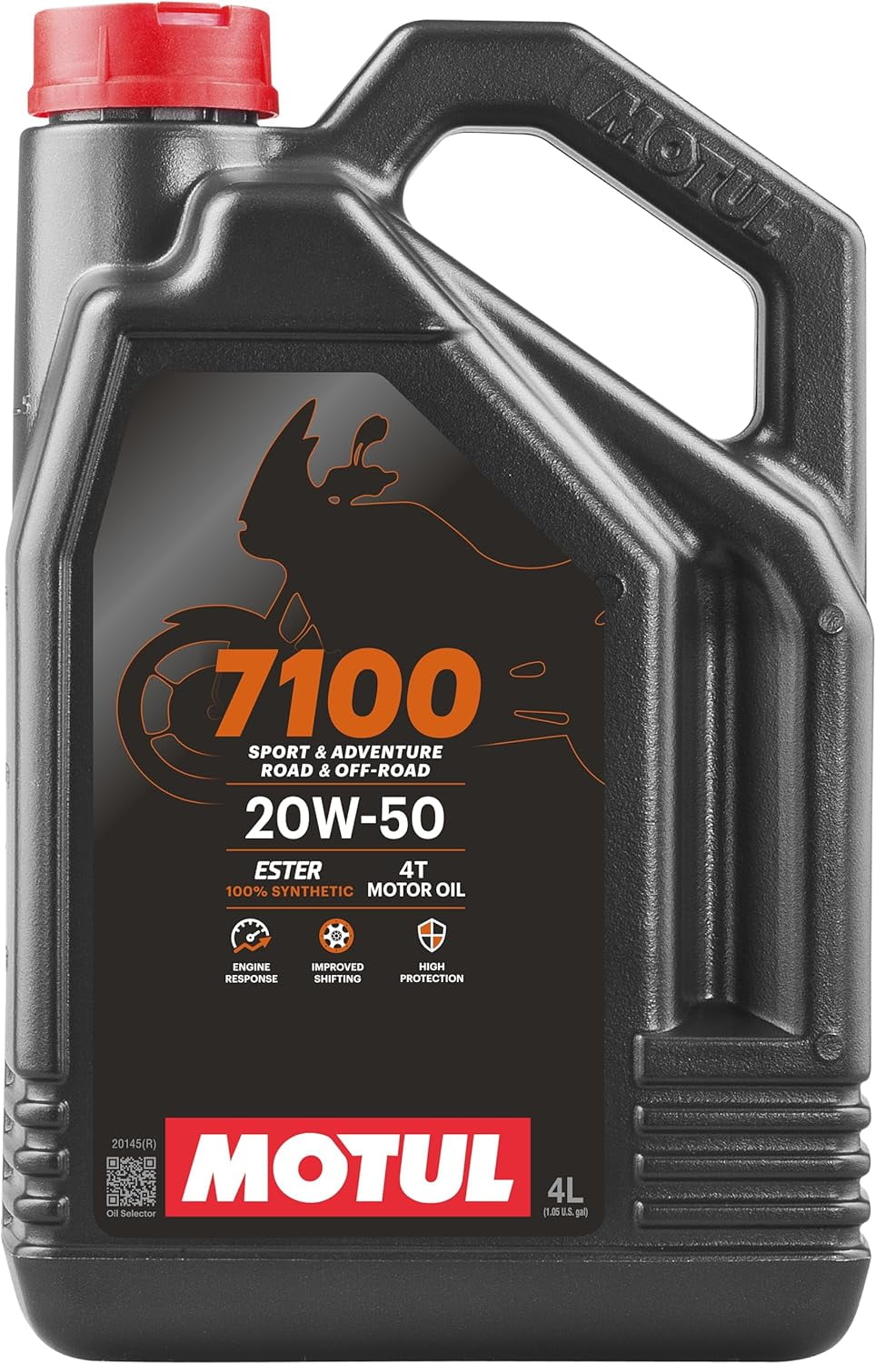 ONKER 7100 Synthetic 20W50 Motor Oil 4L - Walmart.com