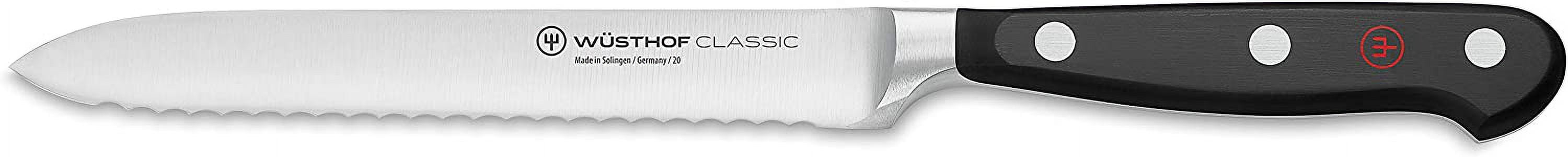 ONKER Classic 5" Serrated Utility Knife, Black - Walmart.com