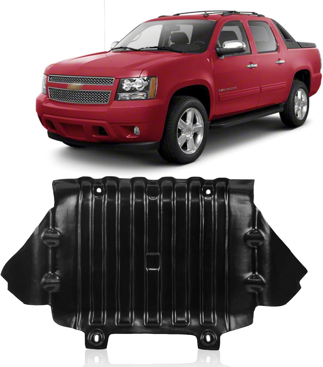 ONKER Front Lower Engine Splash Shield Center Under Cover Compatible ...