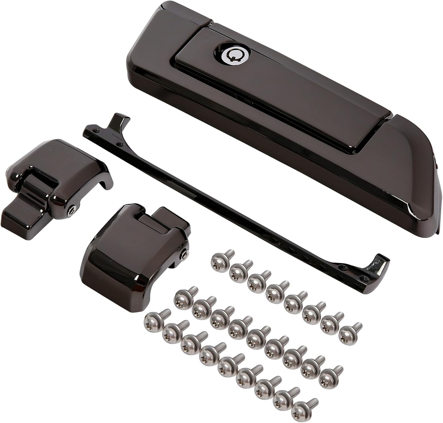 ONKER Tour Pack Trunk Hinges Latch Kit Fits For Harley Touring Models ...