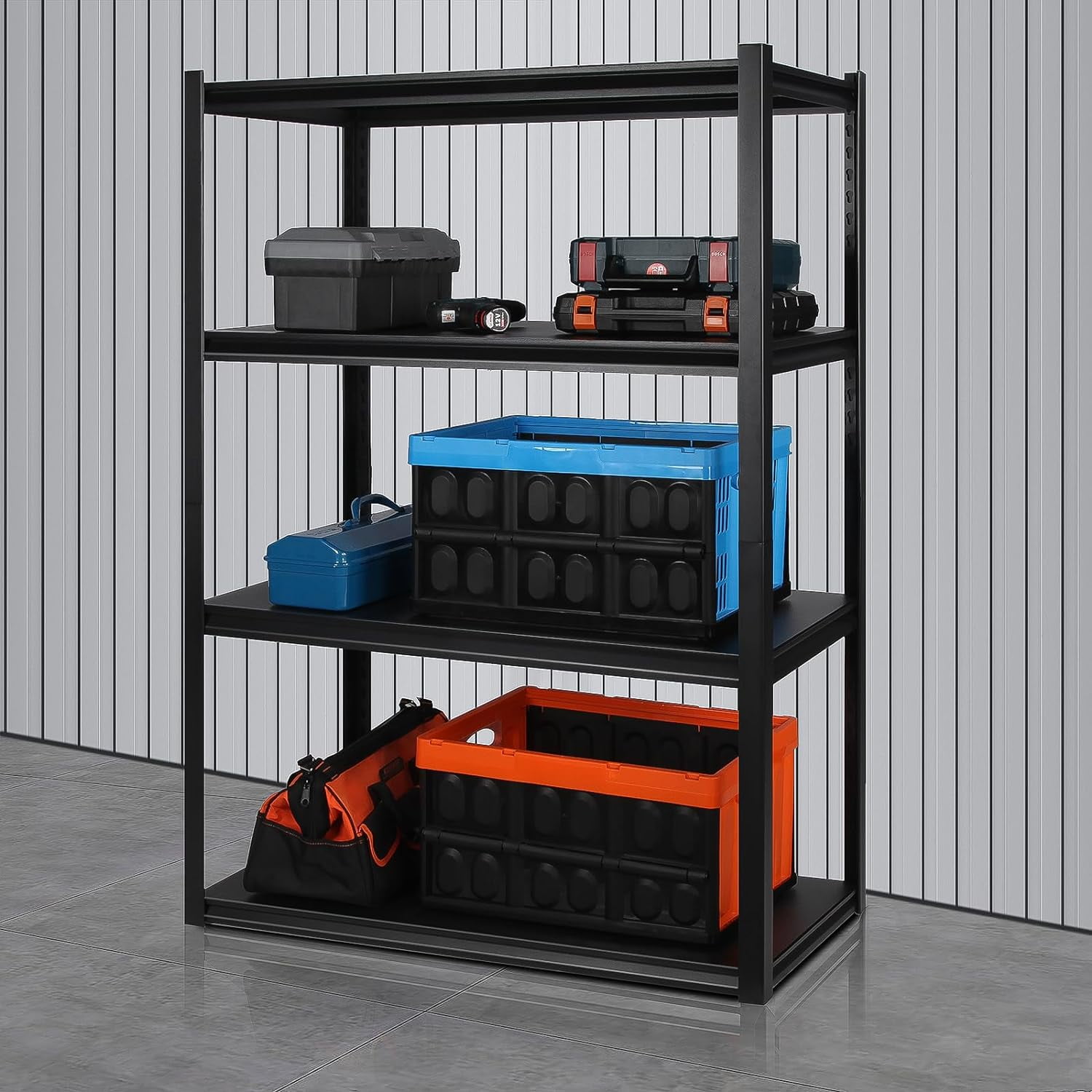 ONKER Wide Size Garage Storage Shelves Heavy Duty, 39.4" Wide ...