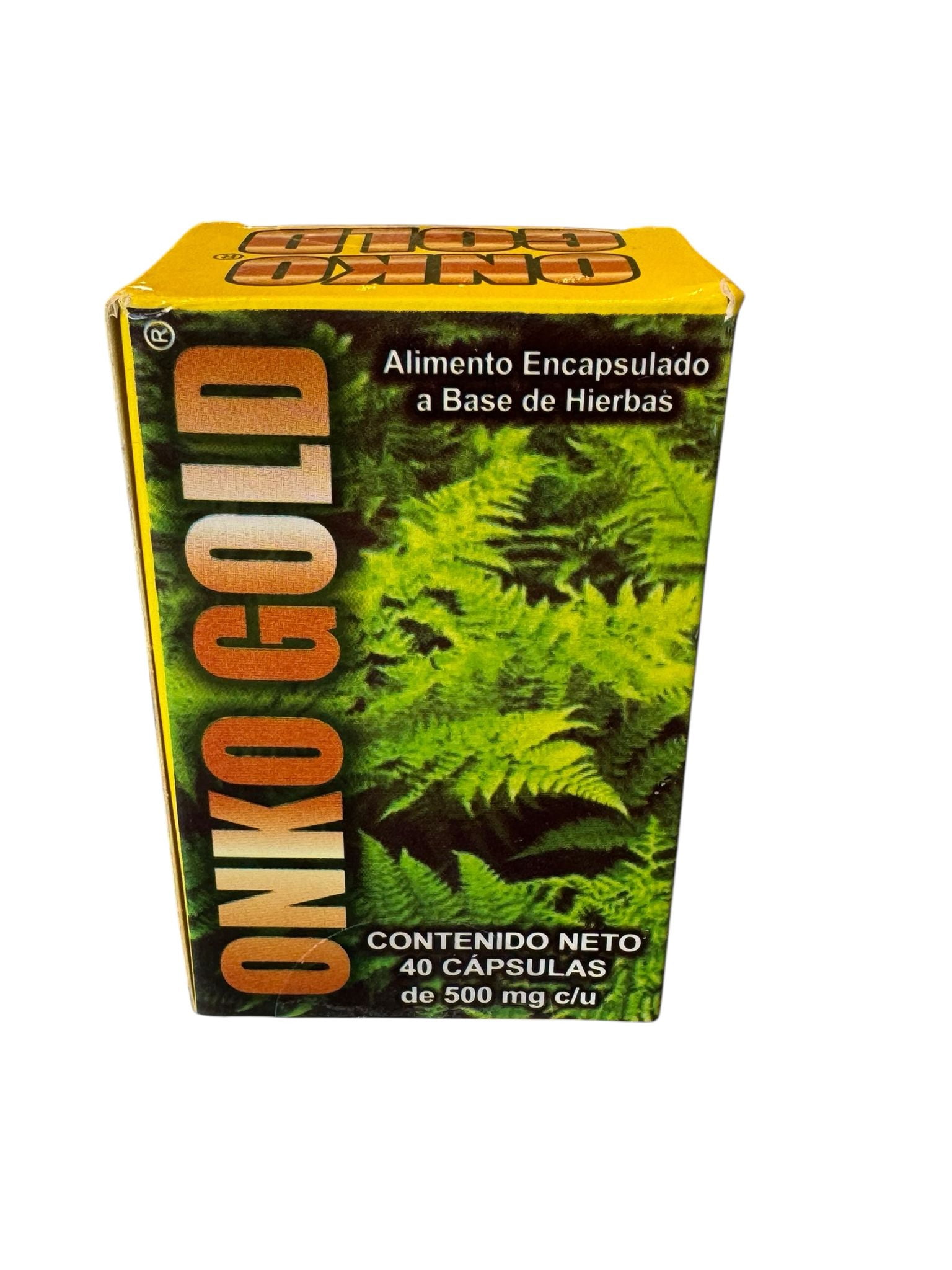 ONKO GOLD - 40 CAPS 500MG - Walmart.com